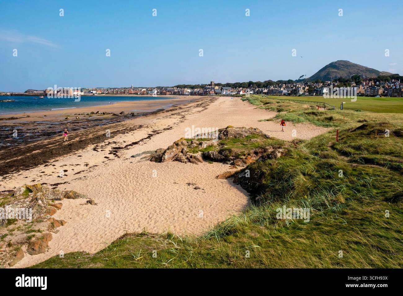 North Berwick west beach, East Lothian, Scotland Stock Photo - Alamy