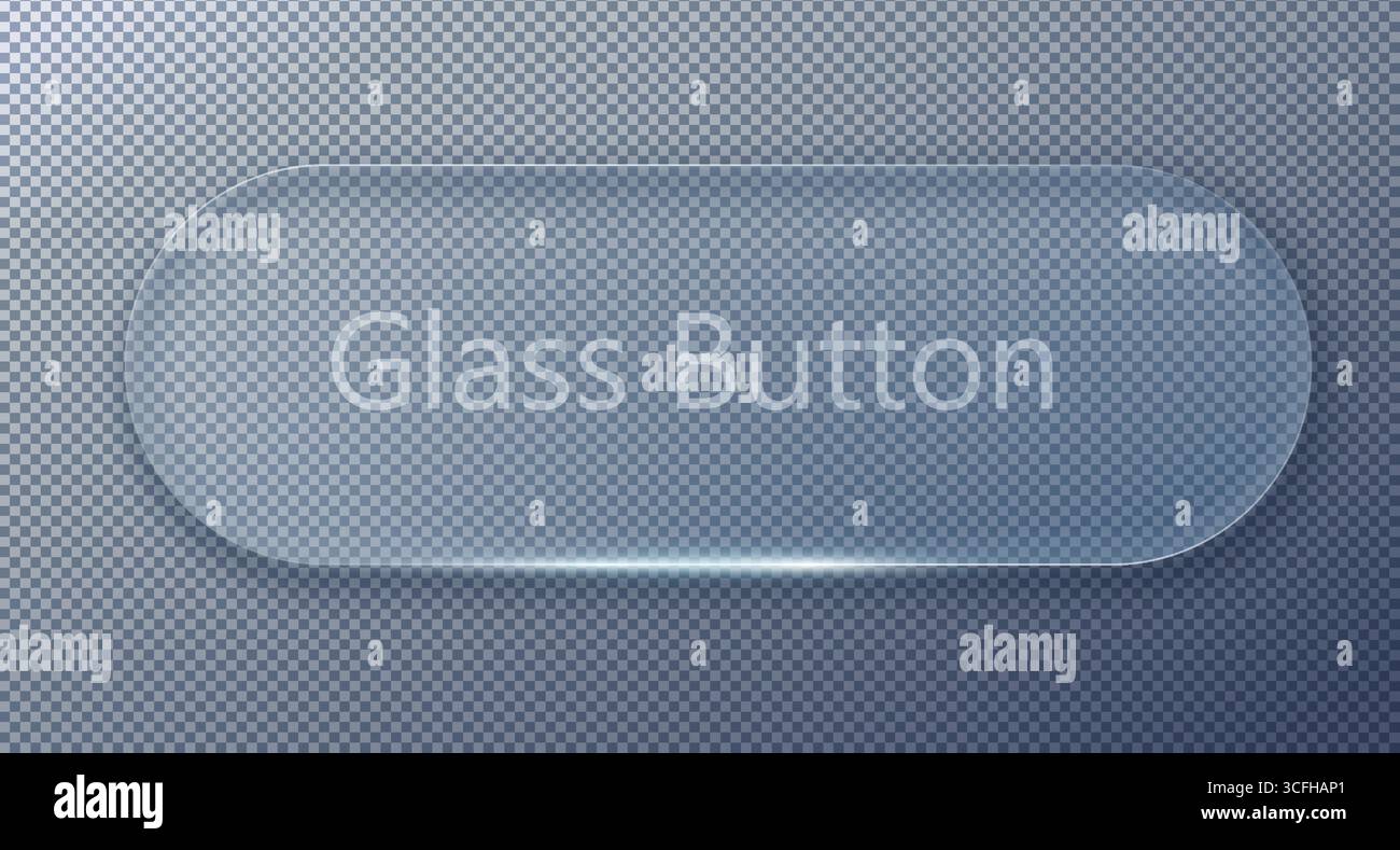 Vector transparent glass design elements Stock Vector Image & Art - Alamy