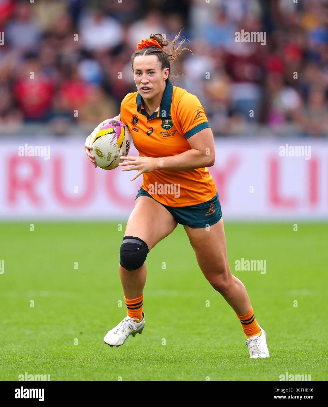 Australia's Maya Stewart during the Women's Rugby World Cup 2025 Pool A ...
