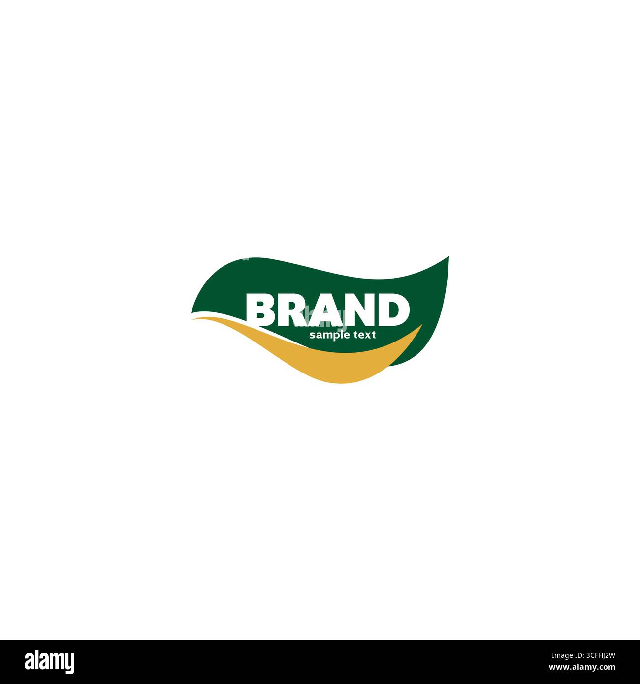 Fresh food lettering logo Cut Out Stock Images & Pictures - Alamy