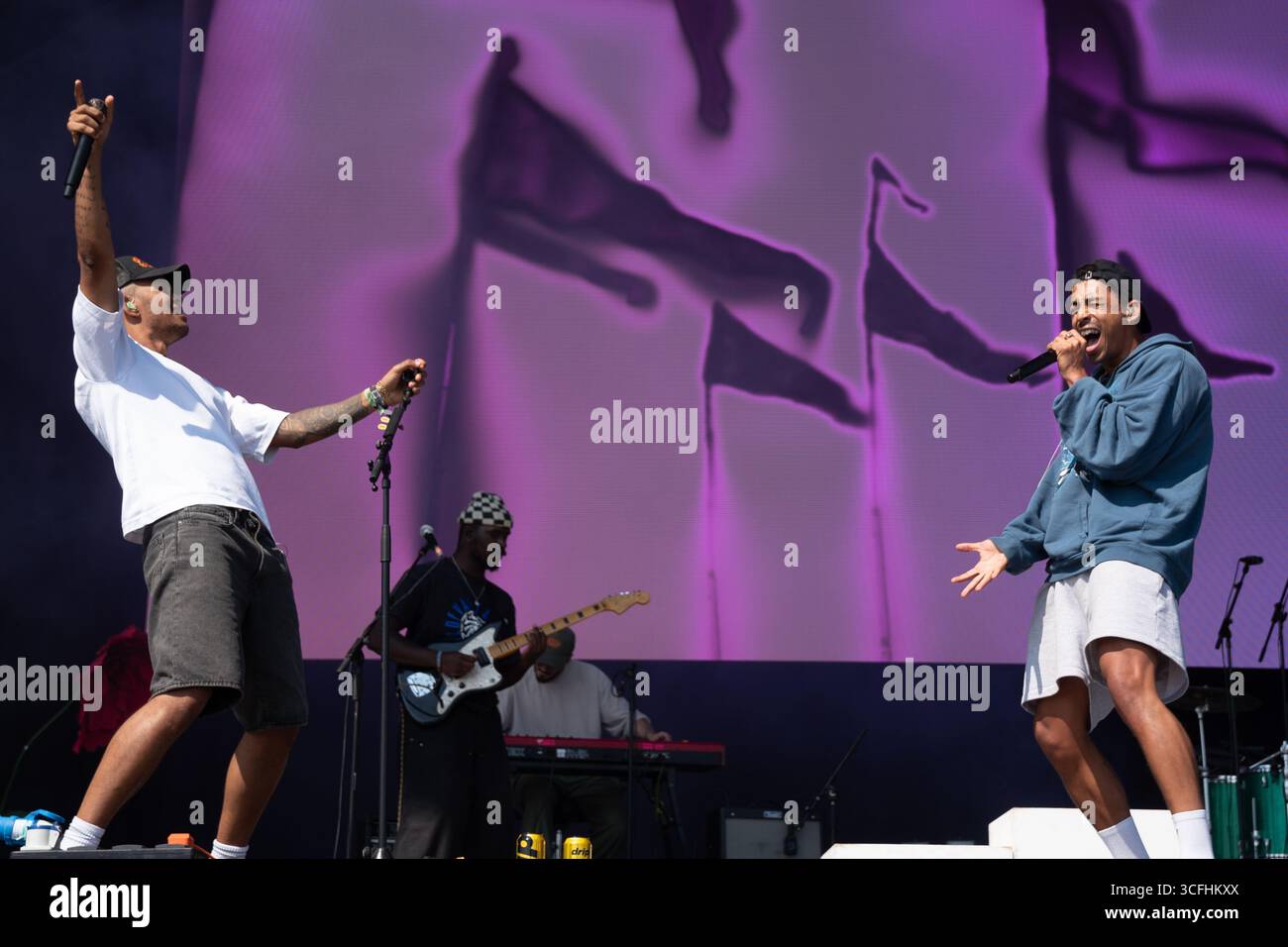 Rizzle Kicks perform on the Common Stage at Victorious Festival in ...