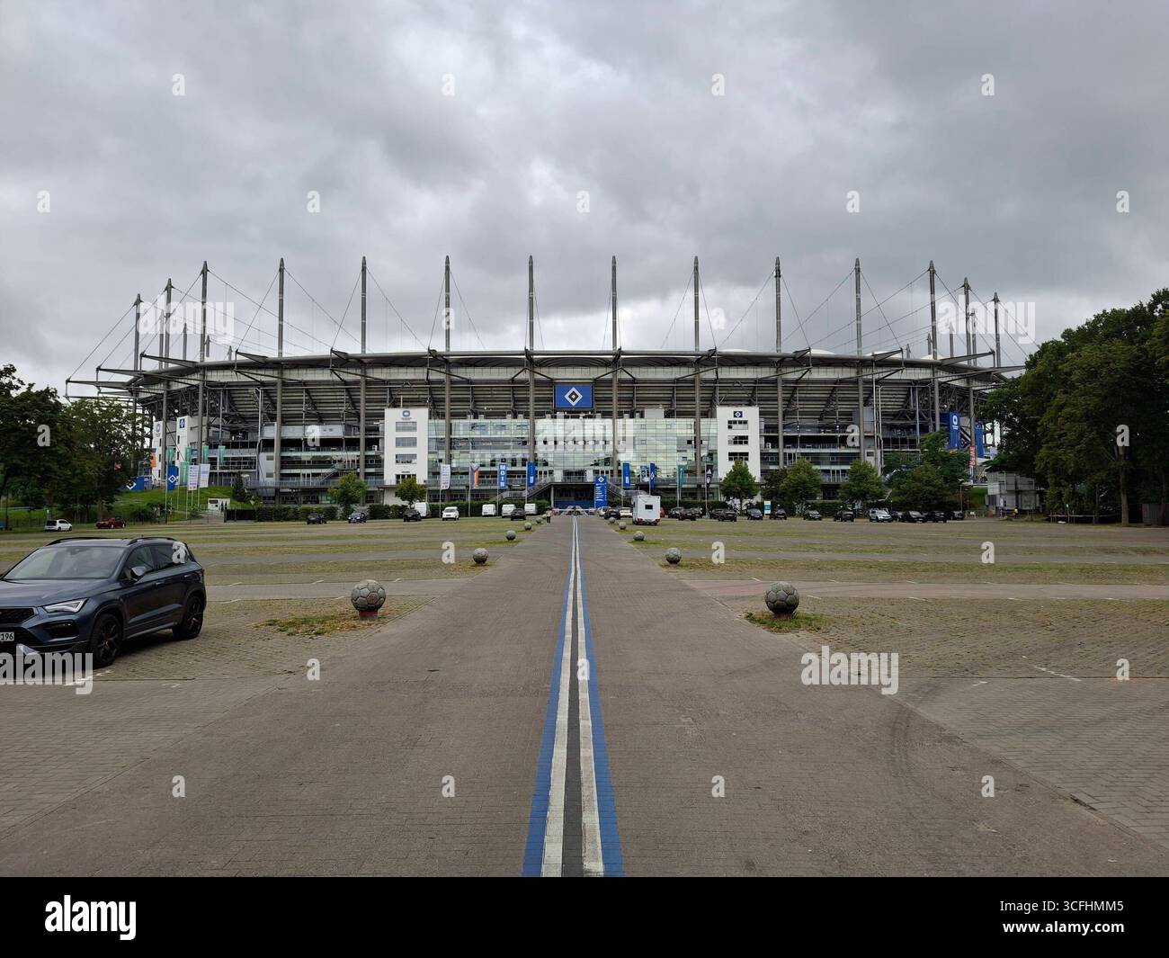 Stockbilder 08/2025 Zufahrt zum Volksparkstadion Hamburg ...