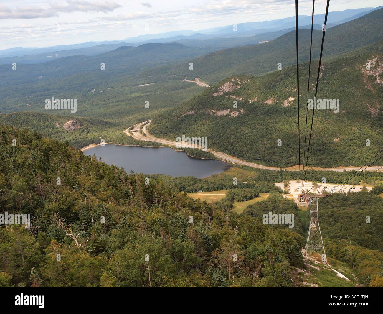 Aerial view echo lake cannon hi-res stock photography and images - Alamy