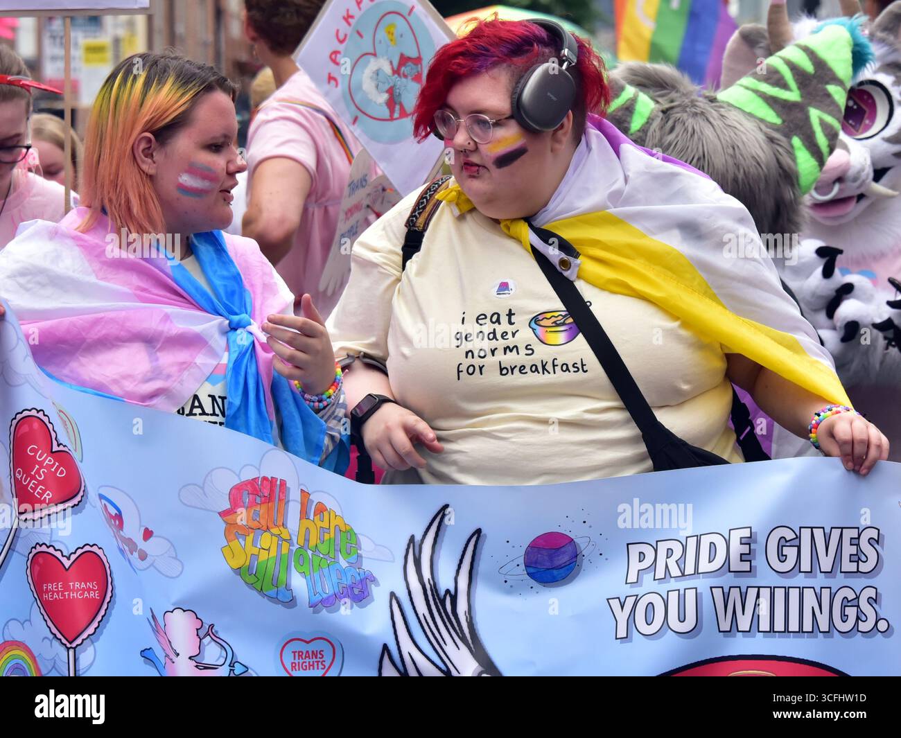 Manchester pride parade 2025 hi-res stock photography and images - Alamy