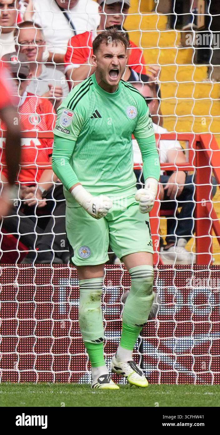 Leicester City's Jakub Stolarczyk during the Sky Bet Championship match ...