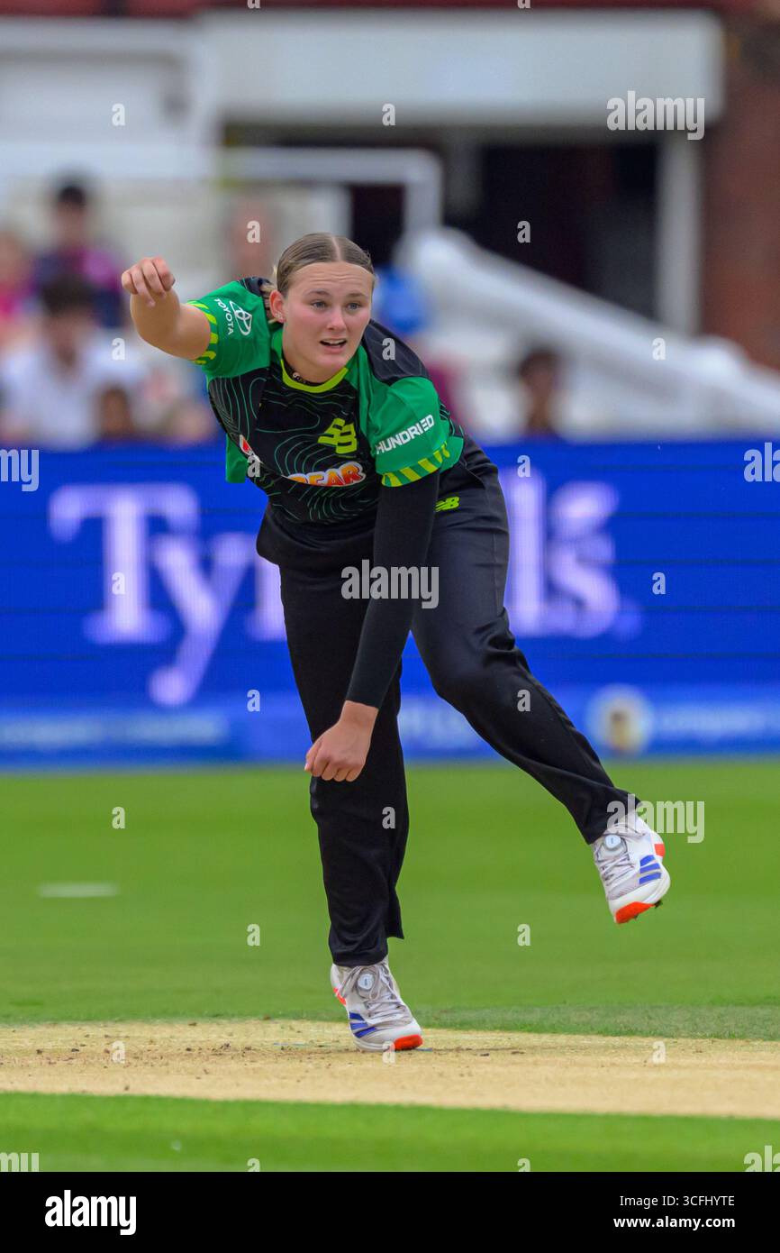 Lord's Cricket Ground, London August 23 2025 Tilly Corteen-Coleman (21 ...
