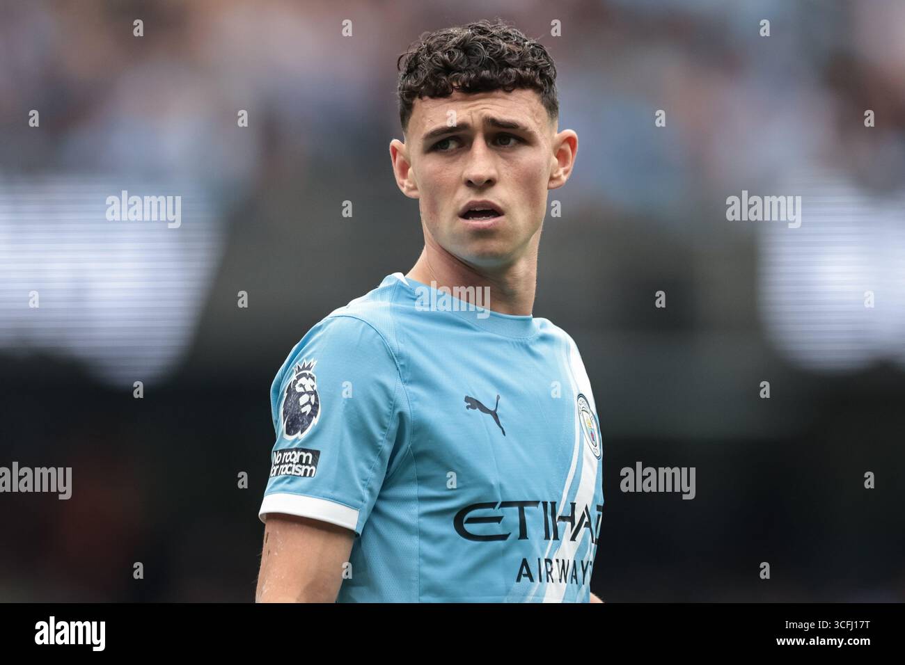 Phil Foden of Manchester City during the Premier League match ...