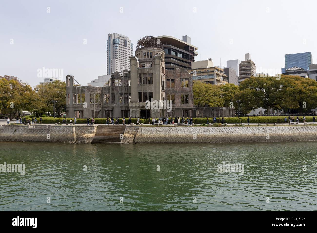 Ruins of the Atomic Bomb Dome, landmark, UNESCO World Heritage Site ...