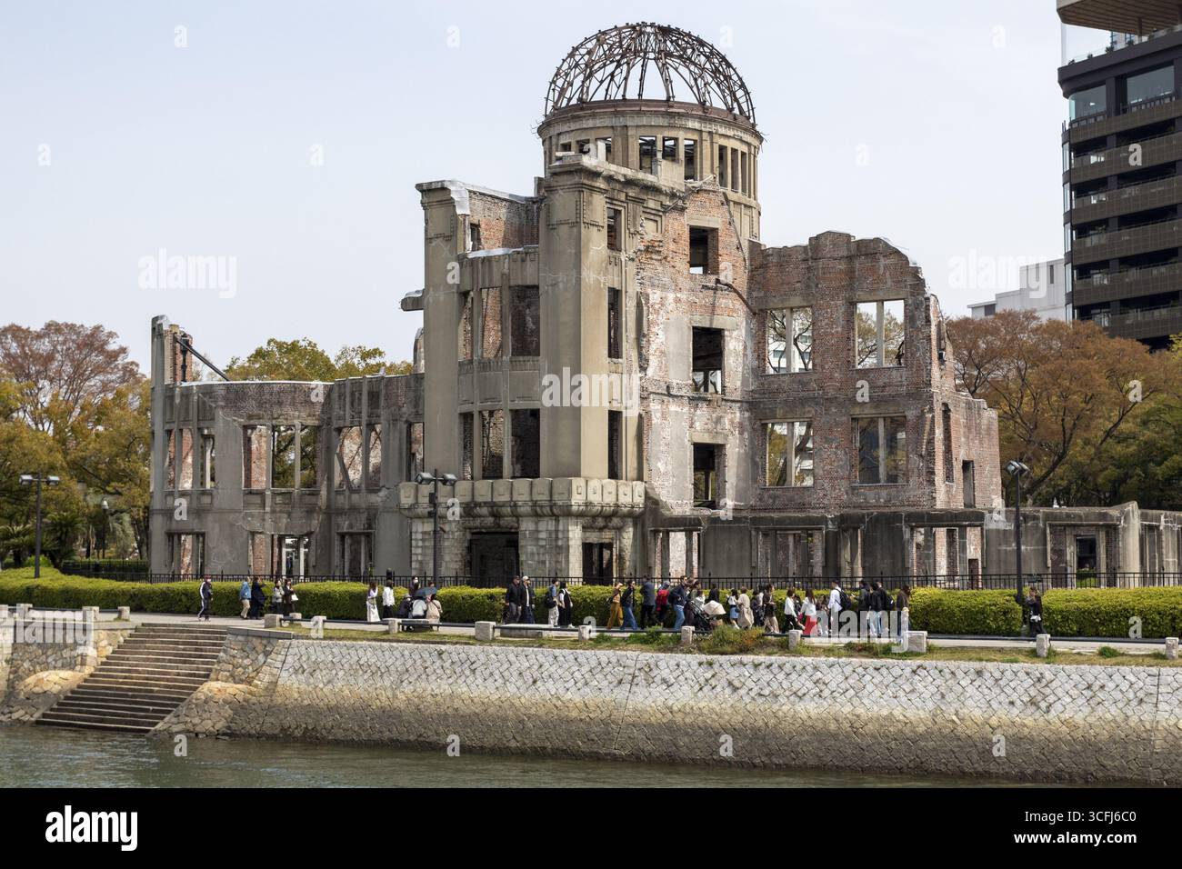 Ruins of the Atomic Bomb Dome, landmark, UNESCO World Heritage Site ...