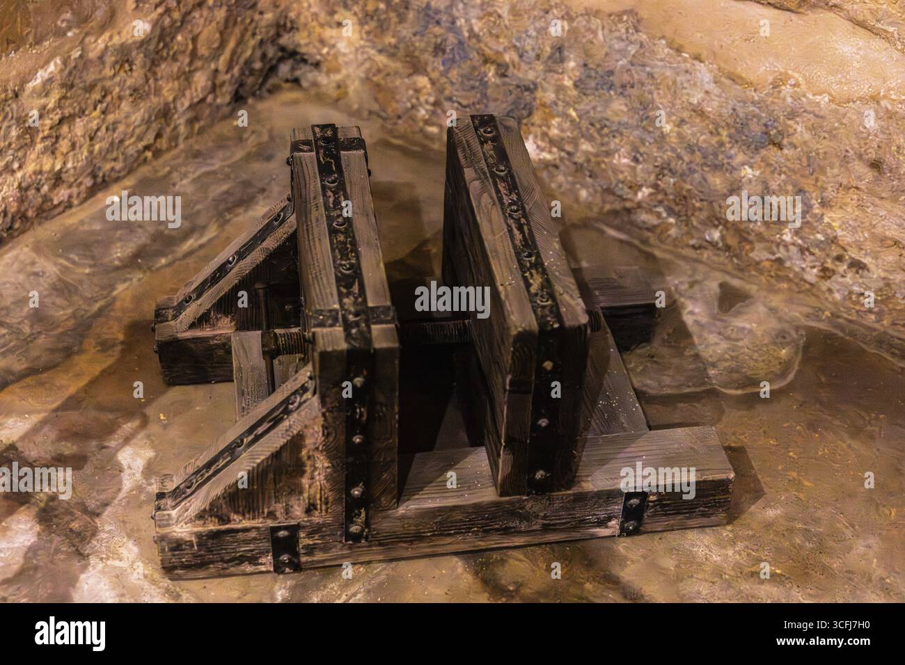 Interrogation and torture room, the only surviving 15th century ...