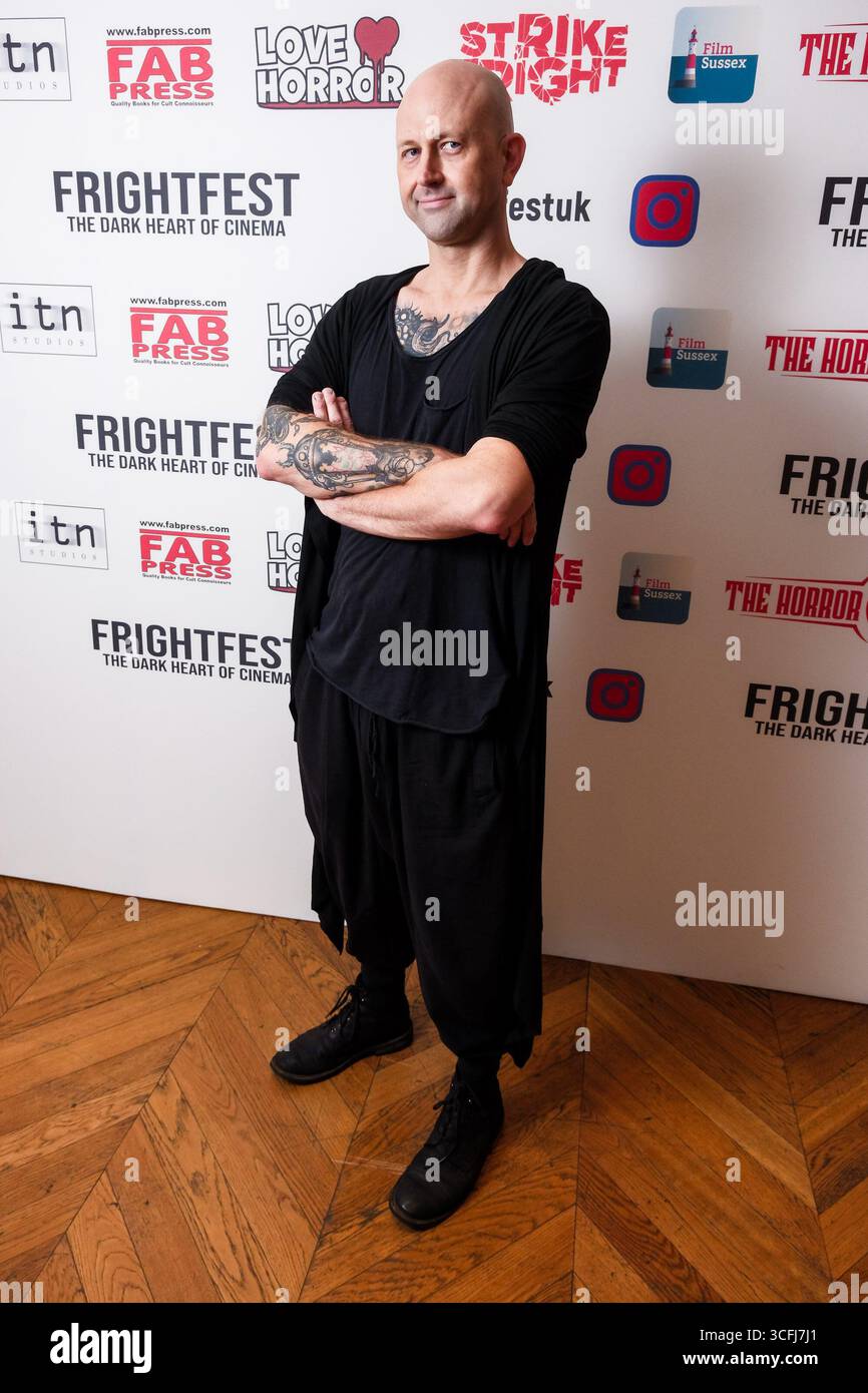 London, UK. 23 August 2025. Justin Brooks seen at the World Premiere of ...