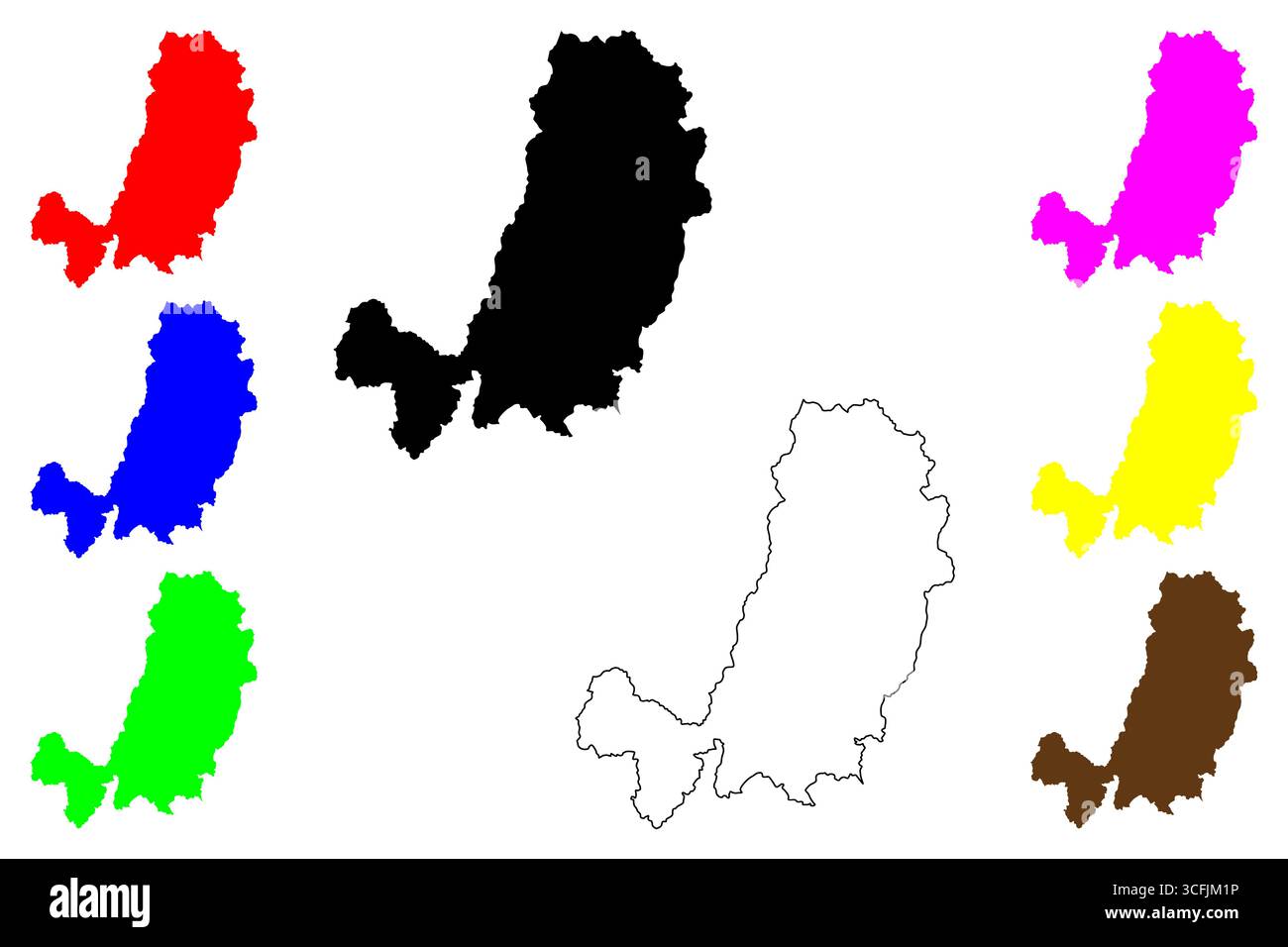 Tsuyama city (Japan, Nihon-koku or Nippon-koku, Chugoku region) map ...