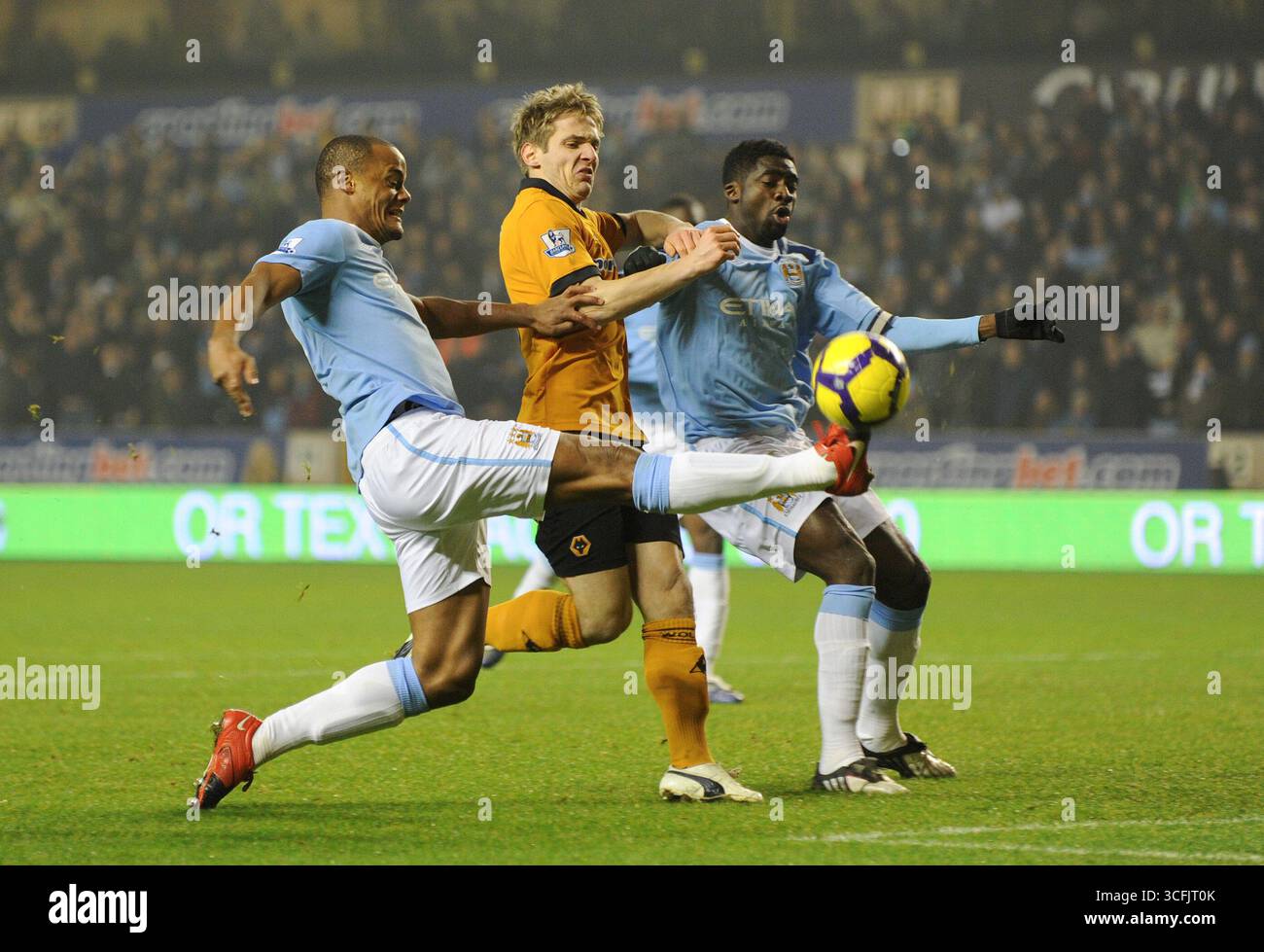 Vincent kompany and kolo toure hi-res stock photography and images - Alamy