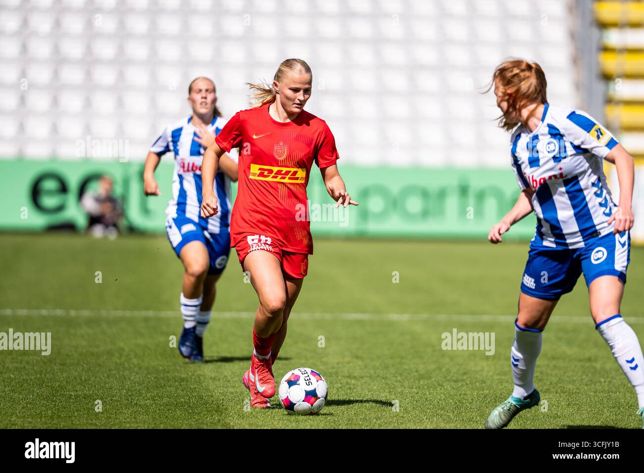 Odense, Denmark. 23rd, August 2025. Cecilie Larsen (28) of FC ...