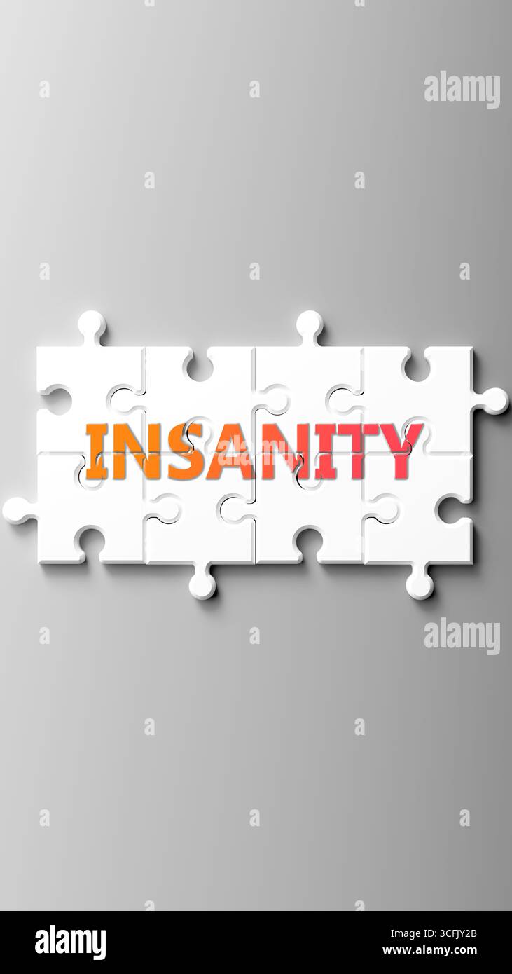 Insanity as a complex subject, related to important topics spreading ...