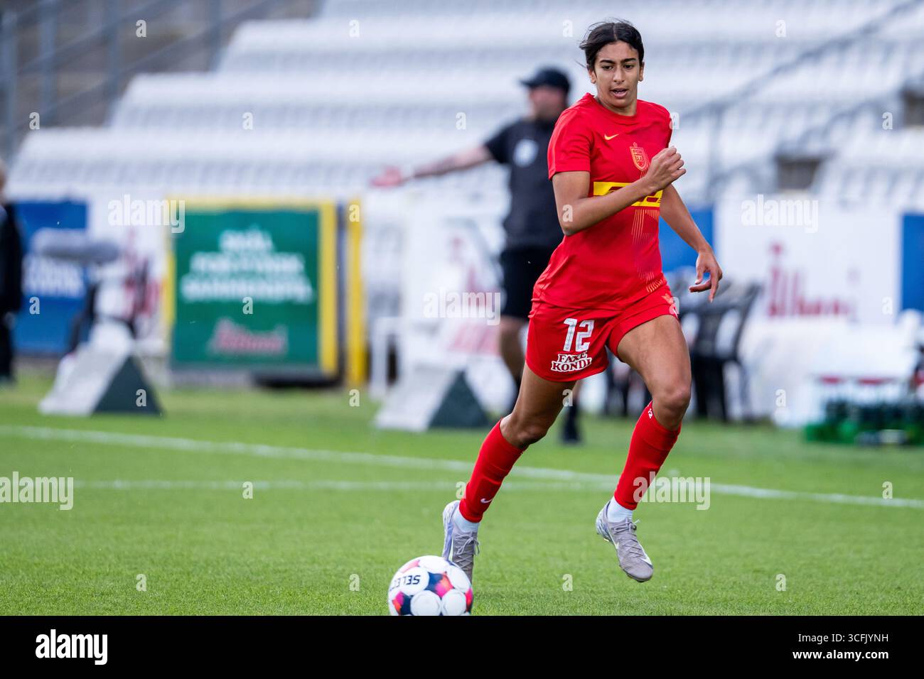 Odense, Denmark. 23rd, August 2025. Laila El Behery (12) of FC ...