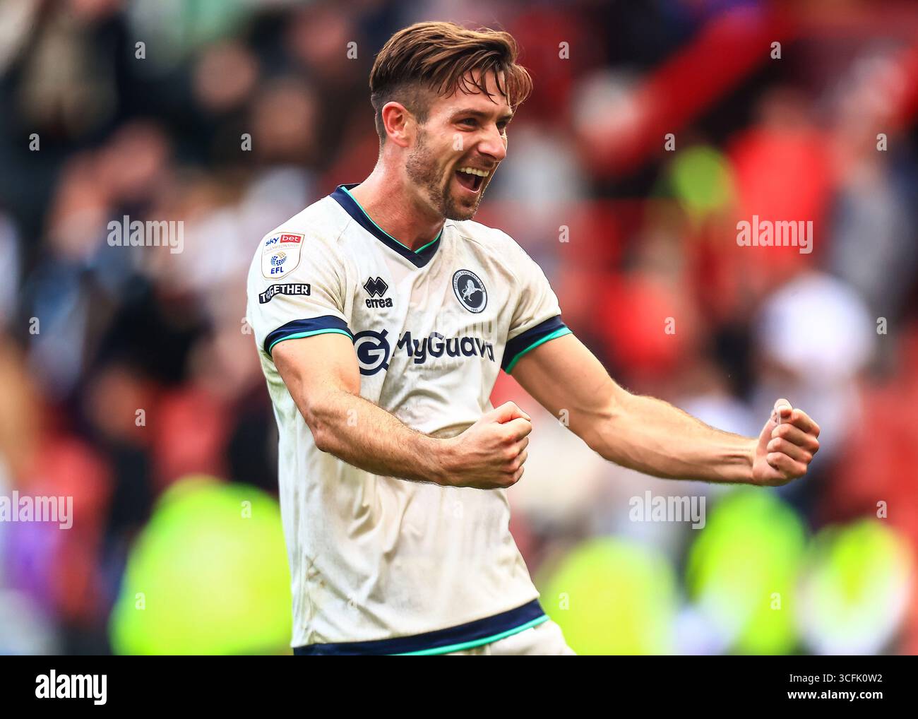 Ryan Leonard of Millwall celebrates during the Sky Bet Championship ...