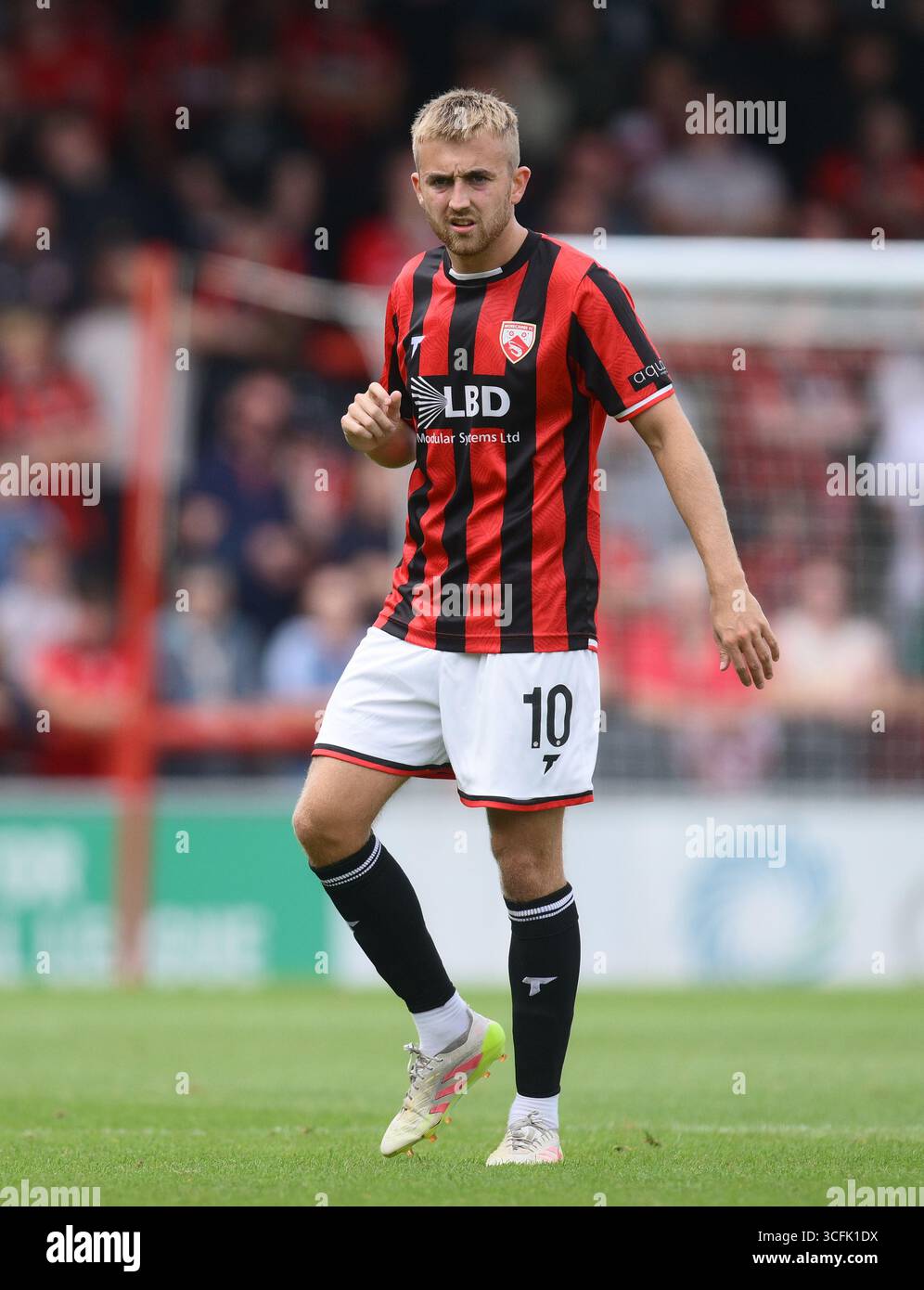 Morecambe's Jake Cain during the Enterprise National League match at ...