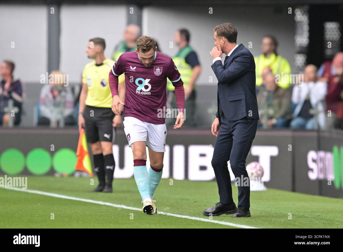 23rd August 2025; Turf Moor, Burnley, Lancashire, England; Premier ...