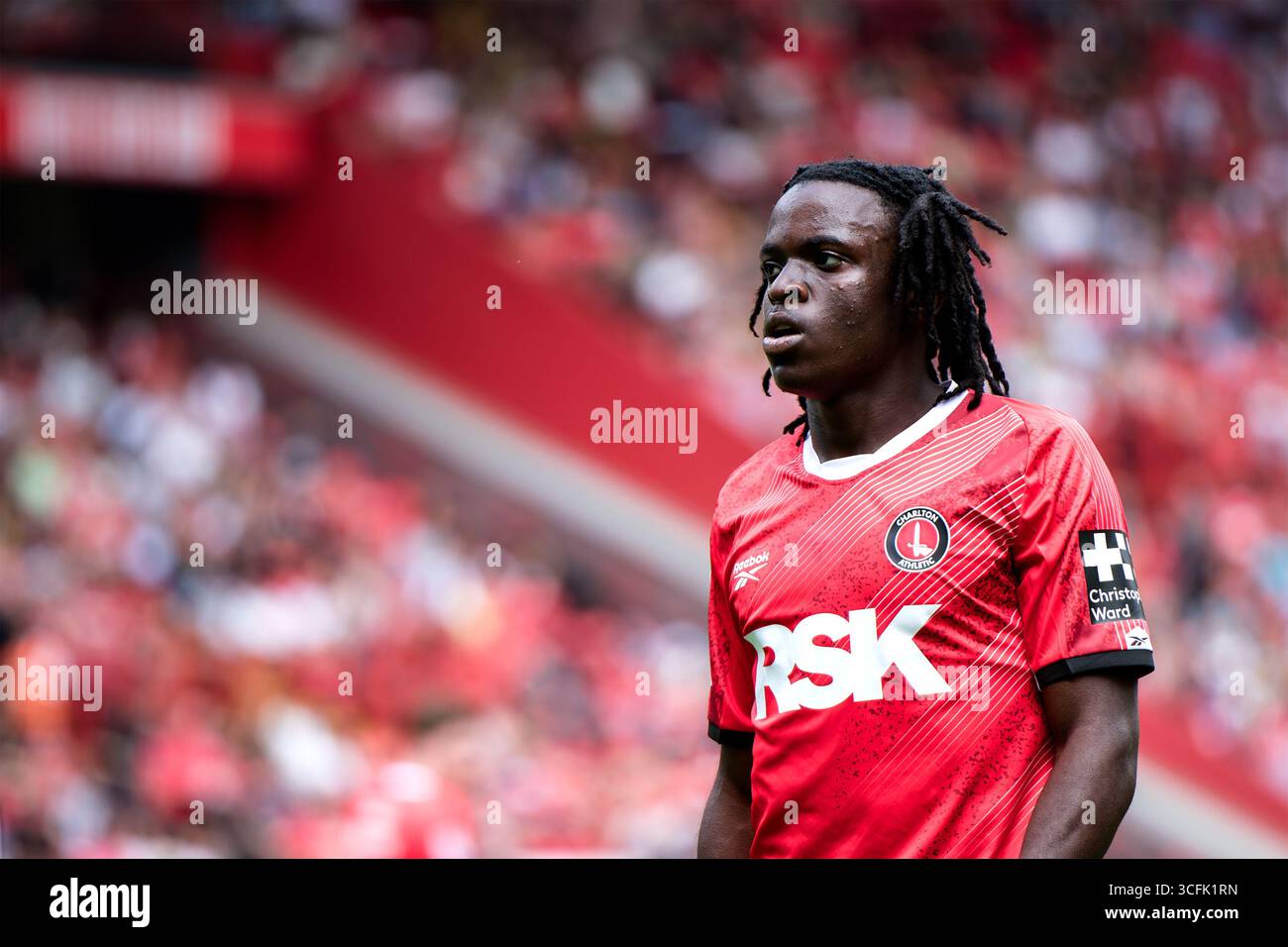 London, England, August 23 2025: Tyreece Campbell (7 Charlton Athletic ...
