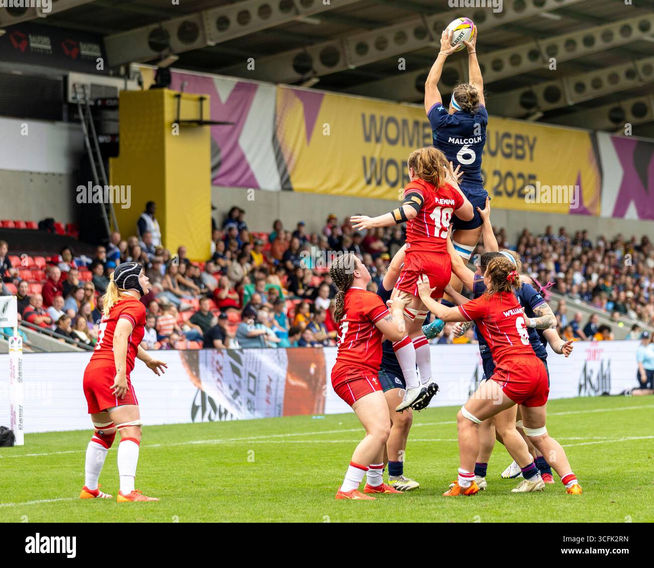 Scotland rugby world cup rachel malcolm hi-res stock photography and ...