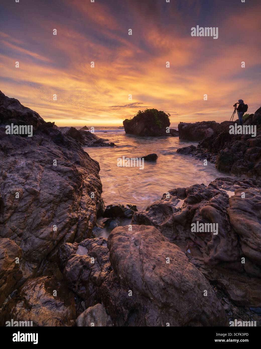The southern coast of West Java, Indonesia, is a treasure trove of ...