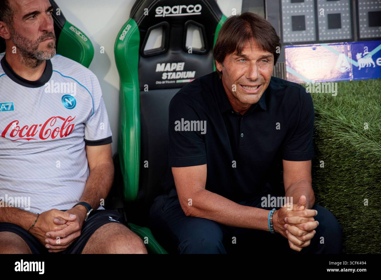 23rd August 2025; Mapei Stadium, Reggio Emilia, Italy, Serie A Football, Sassuolo versus Napoli ...