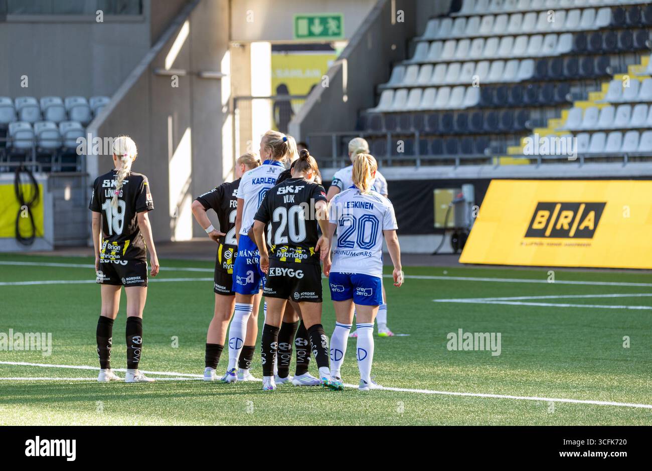 Gothenburg, Sweden. 23rd Aug 2025. Moment in second half of match between BK Hacken and IFK ...