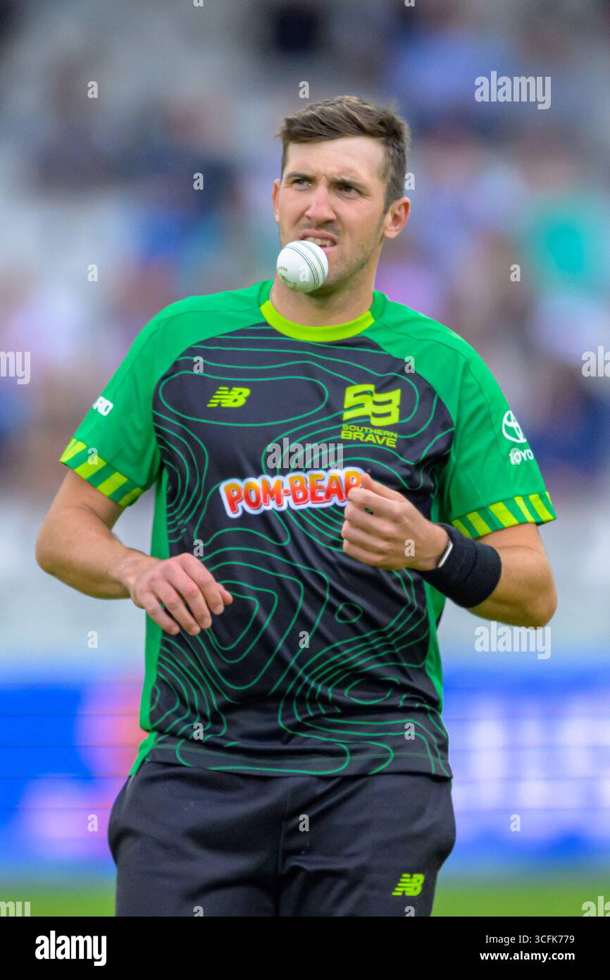 Lord's Cricket Ground, London August 23 2025 Craig Overton (7 Southern ...