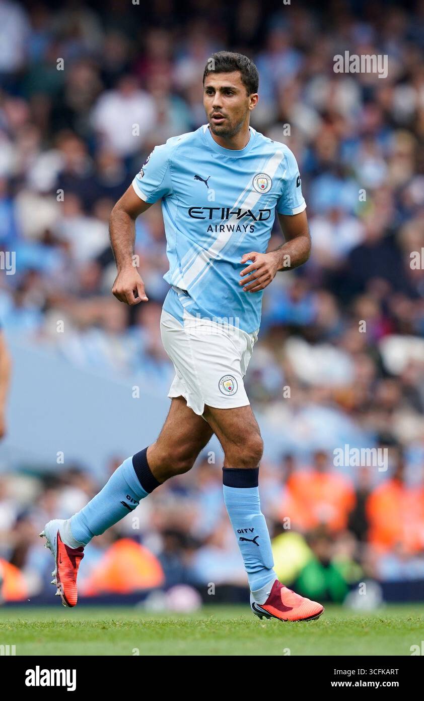 Manchester, England, 23rd August 2025. Rodri of Manchester City during ...