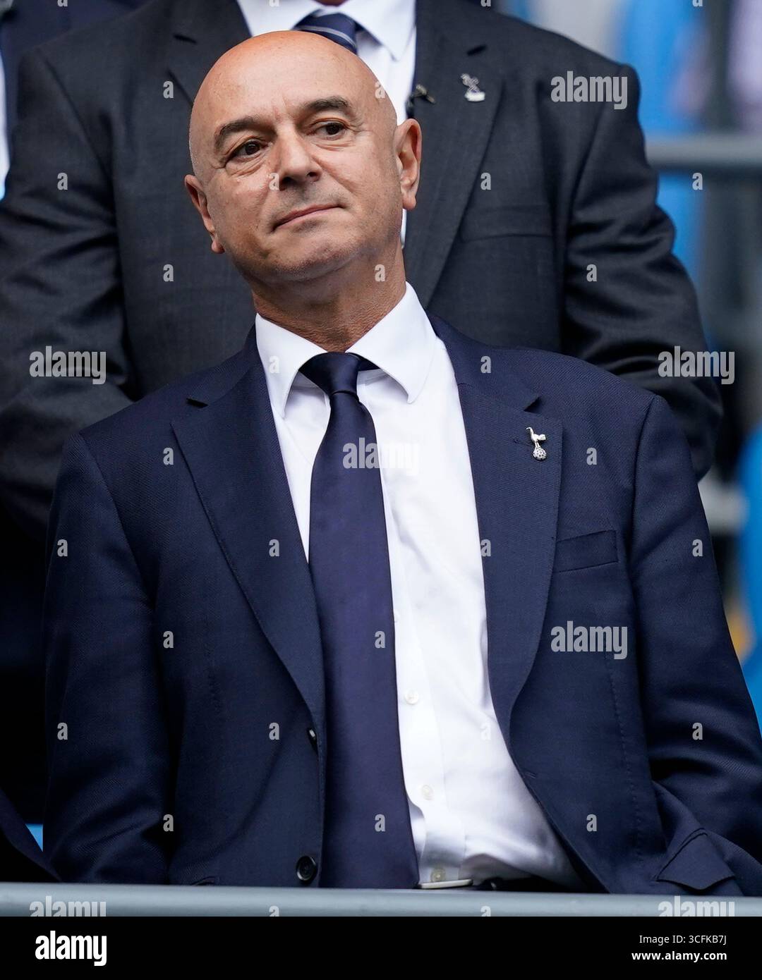 Manchester, England, 23rd August 2025. Tottenham Chairman Daniel Levy ...