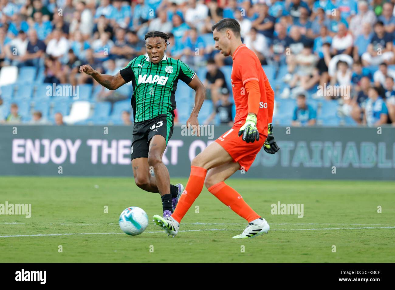 23rd August 2025; Mapei Stadium, Reggio Emilia, Italy, Serie A Football, Sassuolo versus Napoli ...