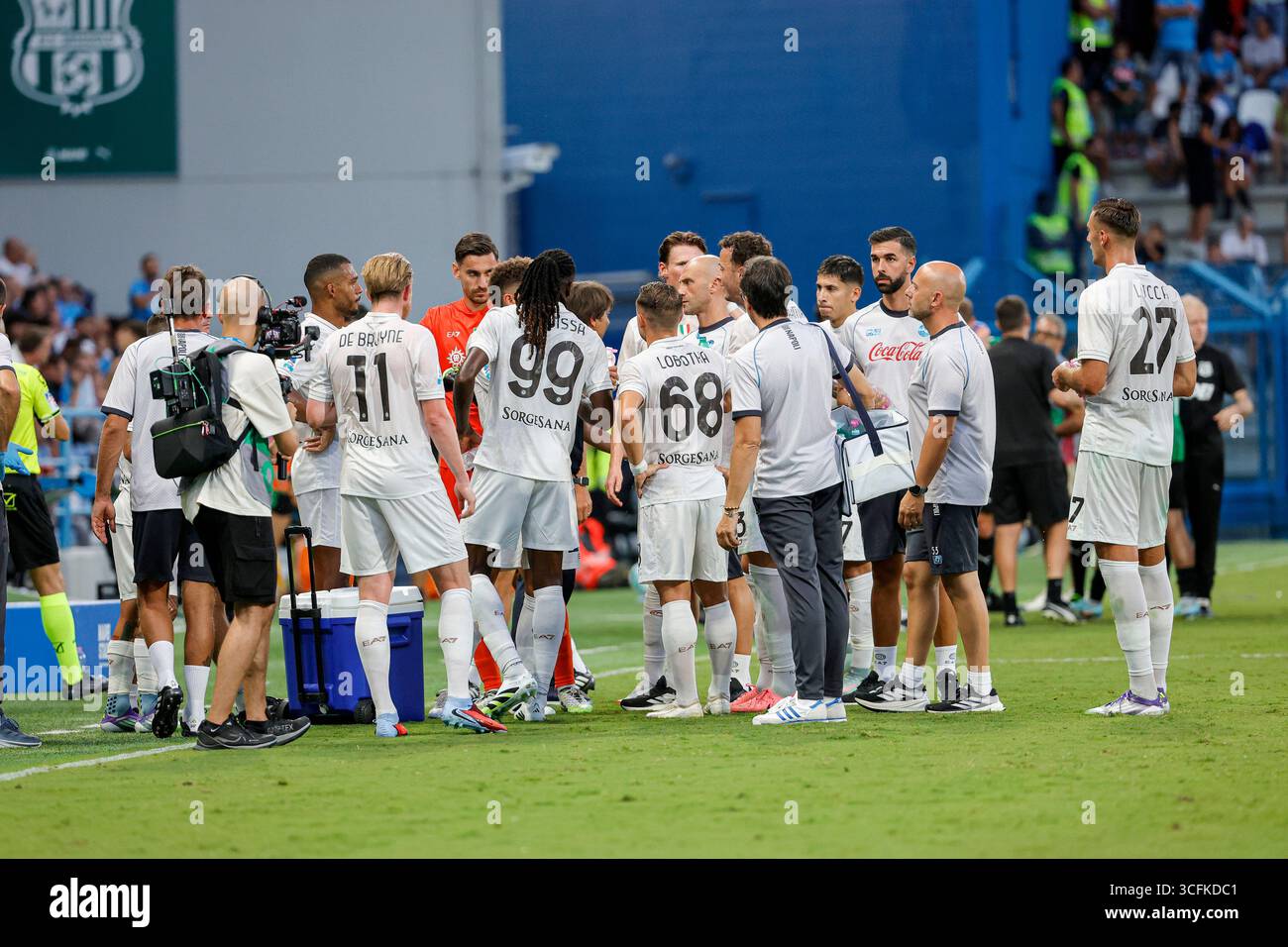 23rd August 2025; Mapei Stadium, Reggio Emilia, Italy, Serie A Football, Sassuolo versus Napoli ...