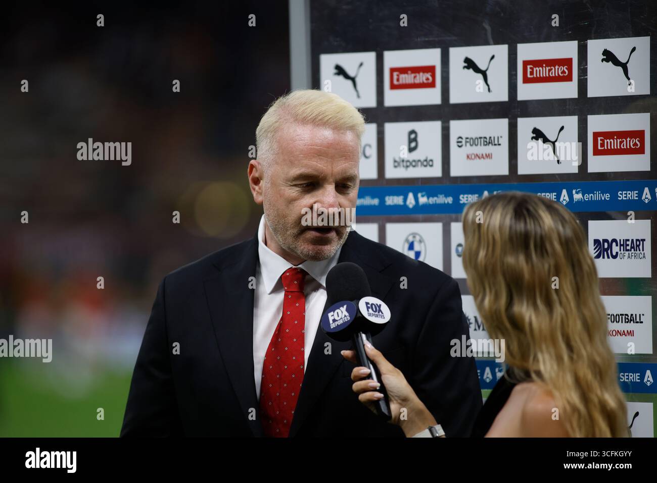 Milan, Turin. 23rd Aug, 2025. Igli Tare AC Milan sports director during ...