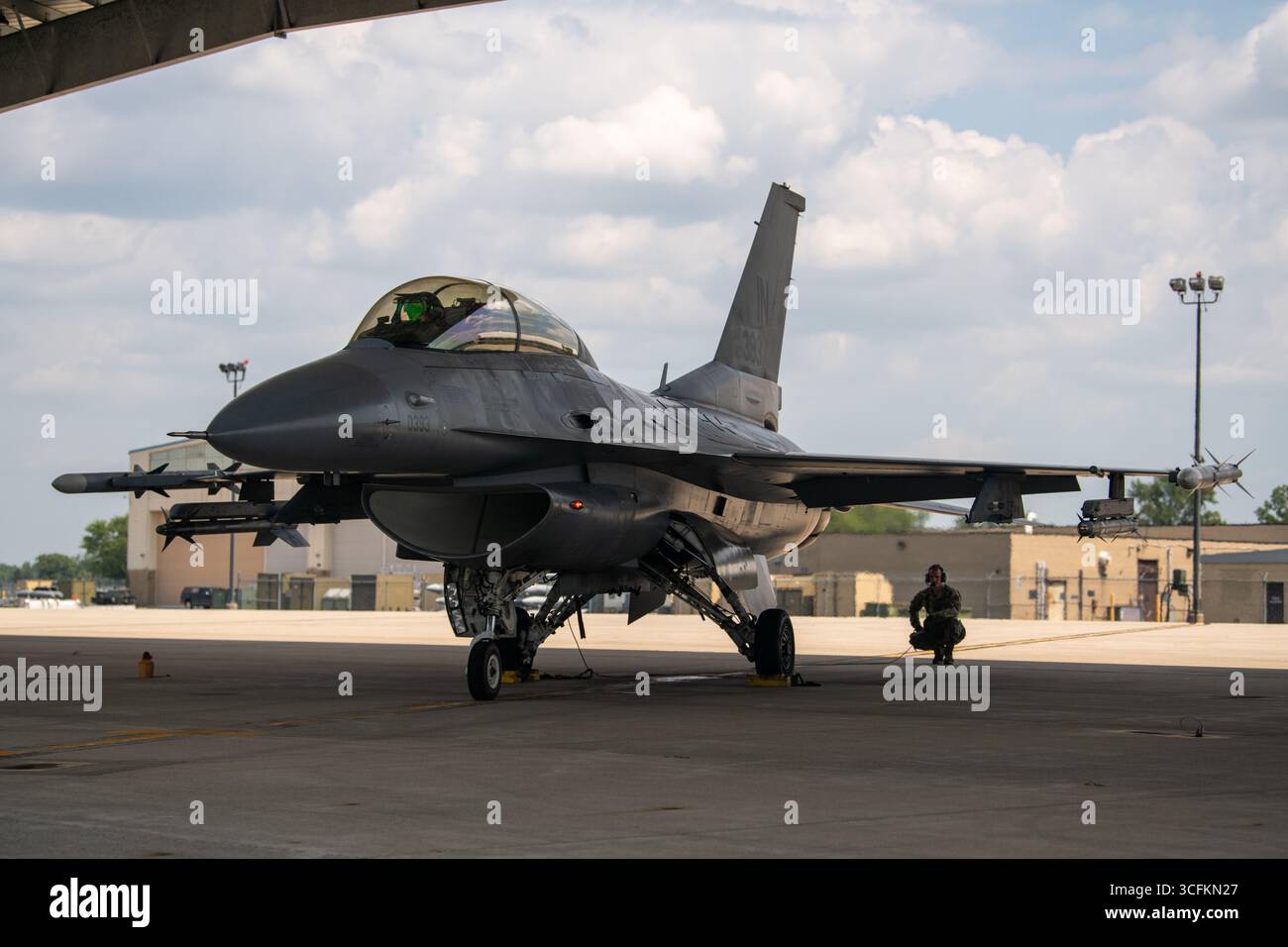 U.S. Air Force Brig. Gen. Michael Stohler, Indiana Air National Guard ...