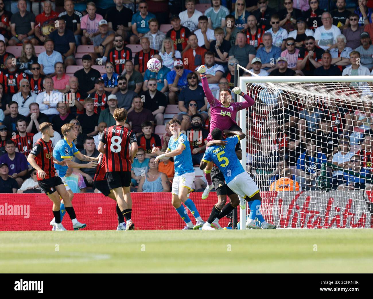 23rd August 2025; Vitality Stadium, Boscombe, Dorset, England; Premier ...