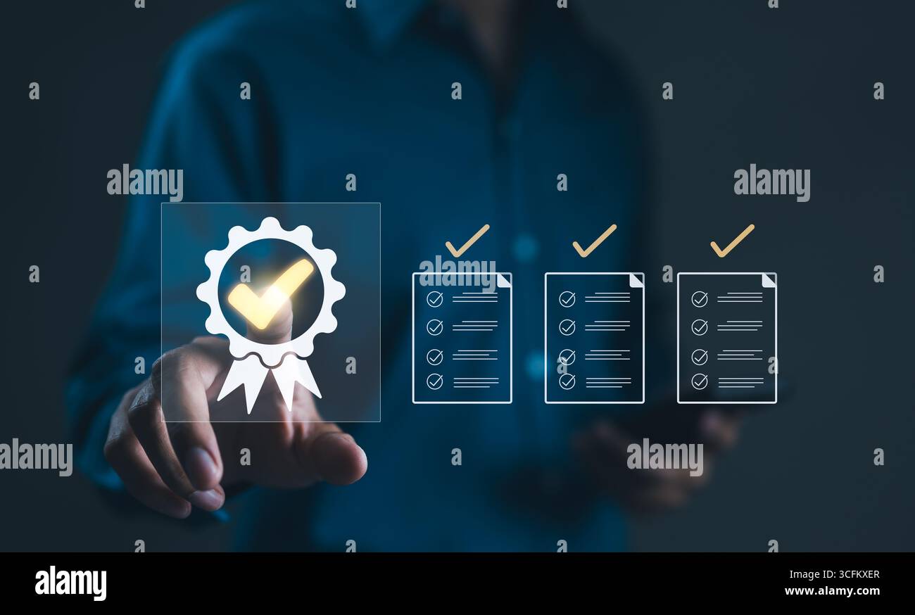 Qa checklist hi-res stock photography and images - Alamy