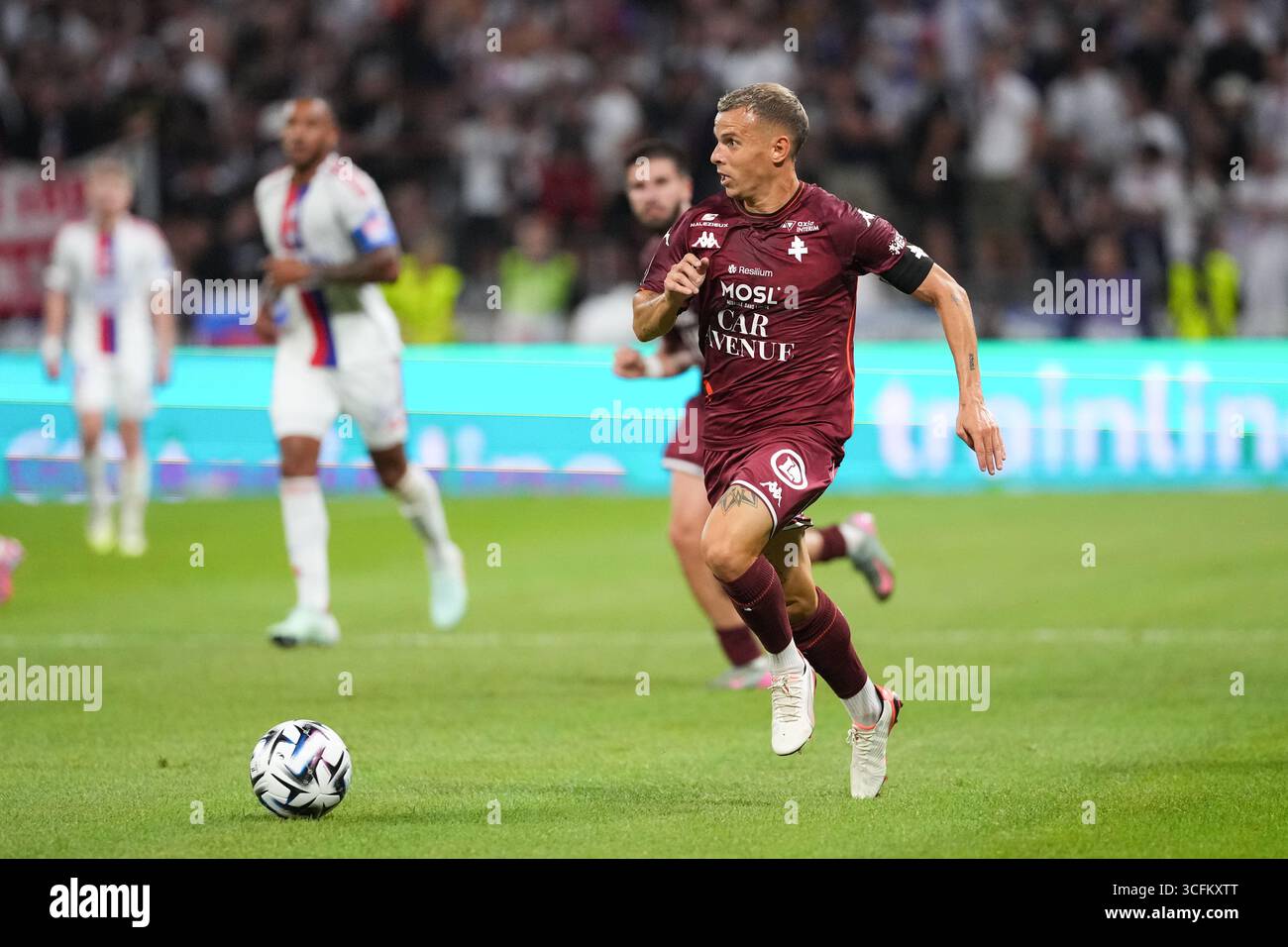 10 Gauthier HEIN (fcm) during Ligue 1 McDonald's match between Lyon and ...