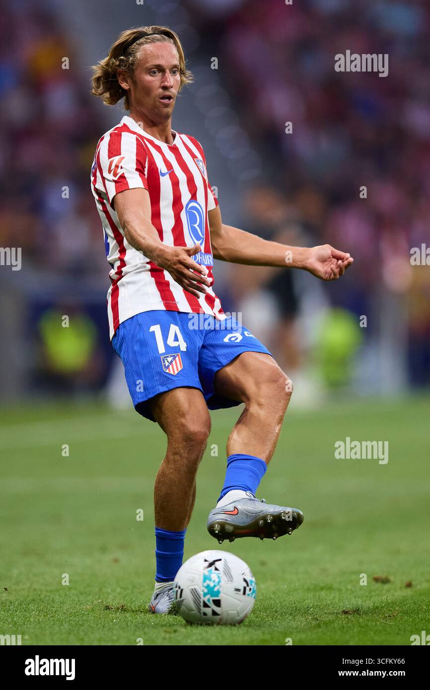 Marcos Llorente of Atletico de Madrid during the La Liga EA Sport match ...