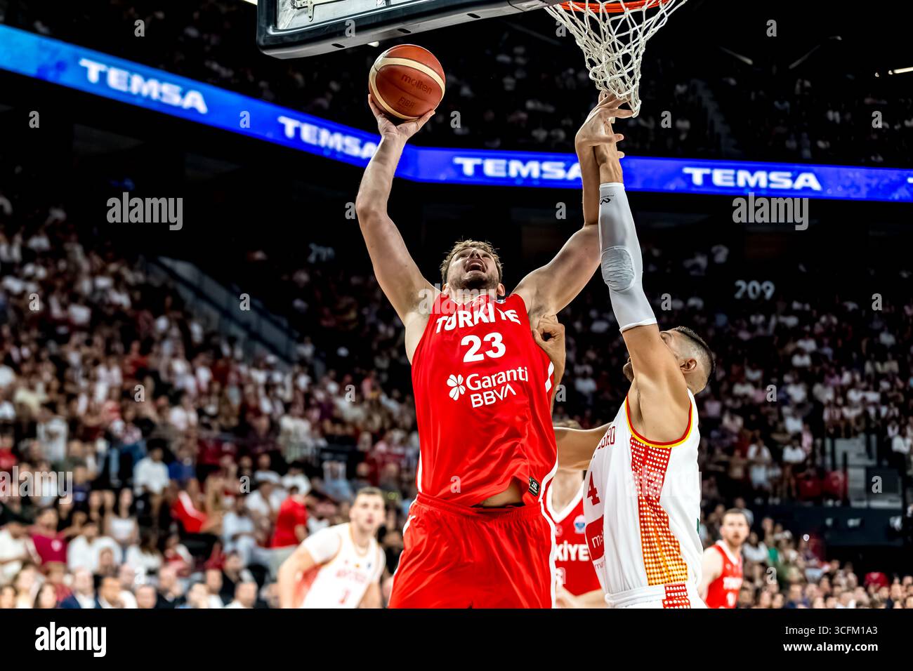 ISTANBUL, TURKEY - August 23, Eurobasket 2025 Preperation match between ...