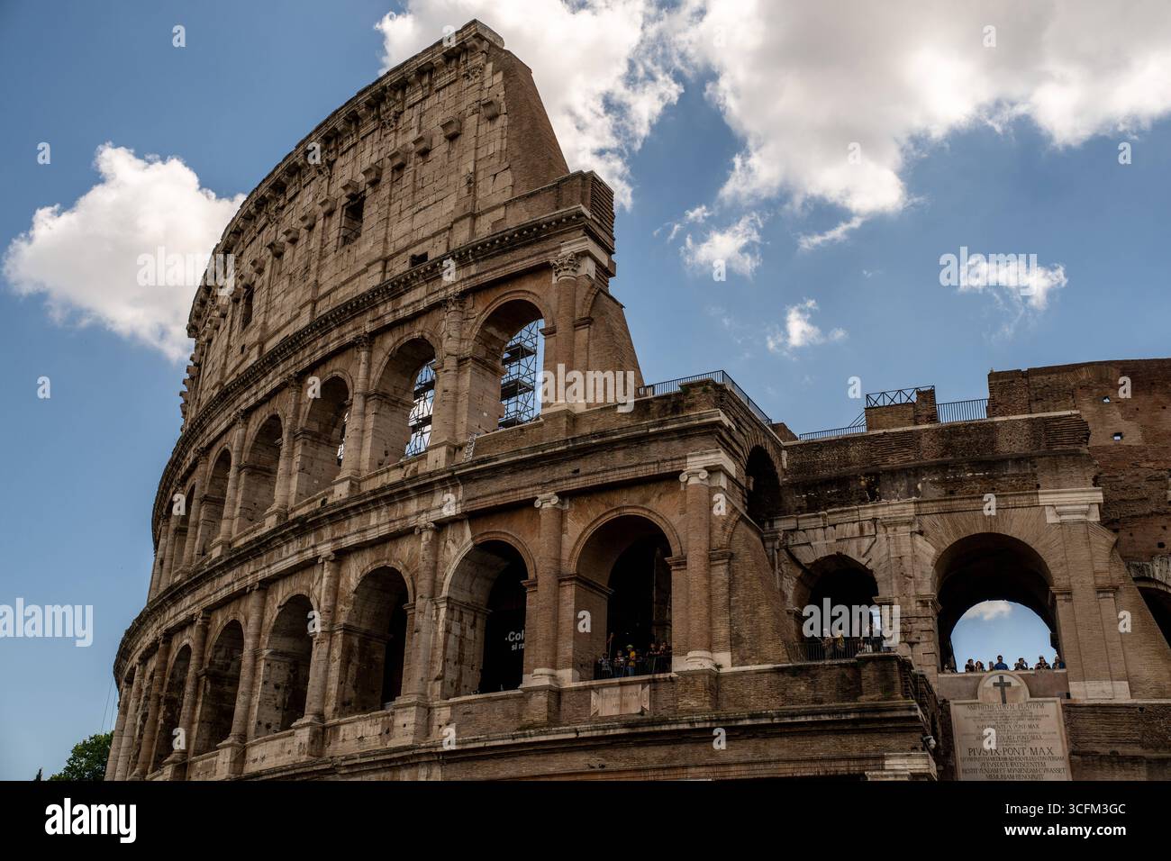 Daily Life in Rome A general view showing the colosseum on May 13, 2025 ...