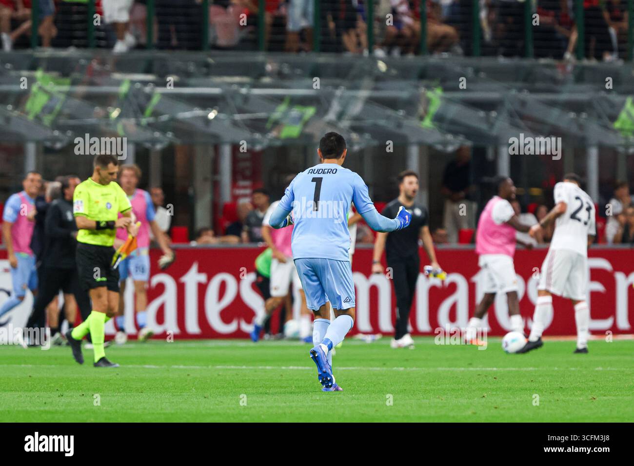 Emil Audero (US Cremonese) during AC Milan vs US Cremonese, Italian ...