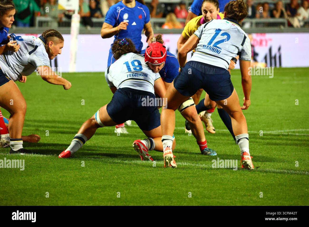 Exeter, Devon, UK. 23rd August, 2025. Womens Rugby World Cup: France v ...
