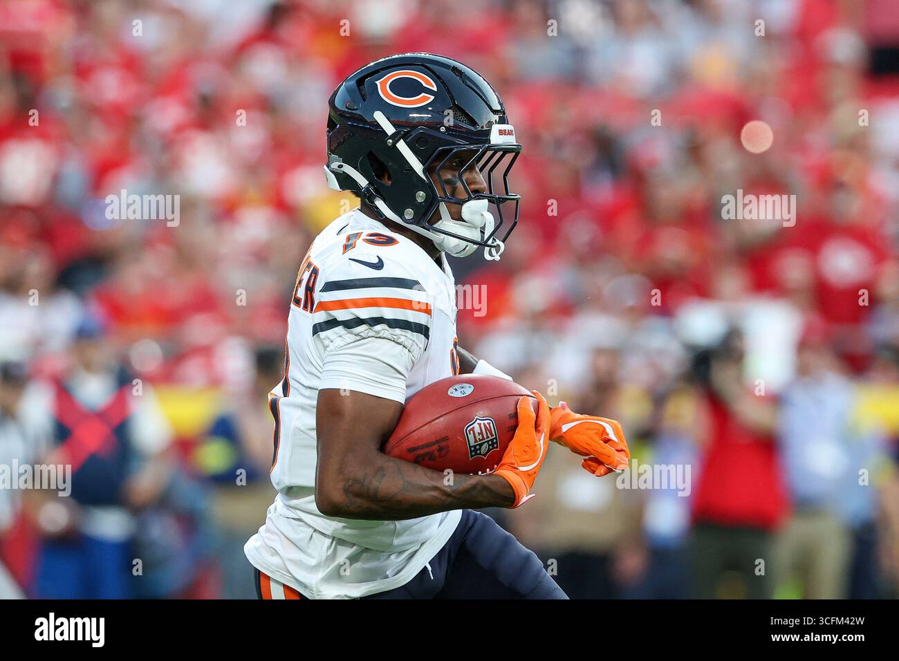 August 22, 2025: Chicago Bears wide receiver Maurice Alexander (13 ...