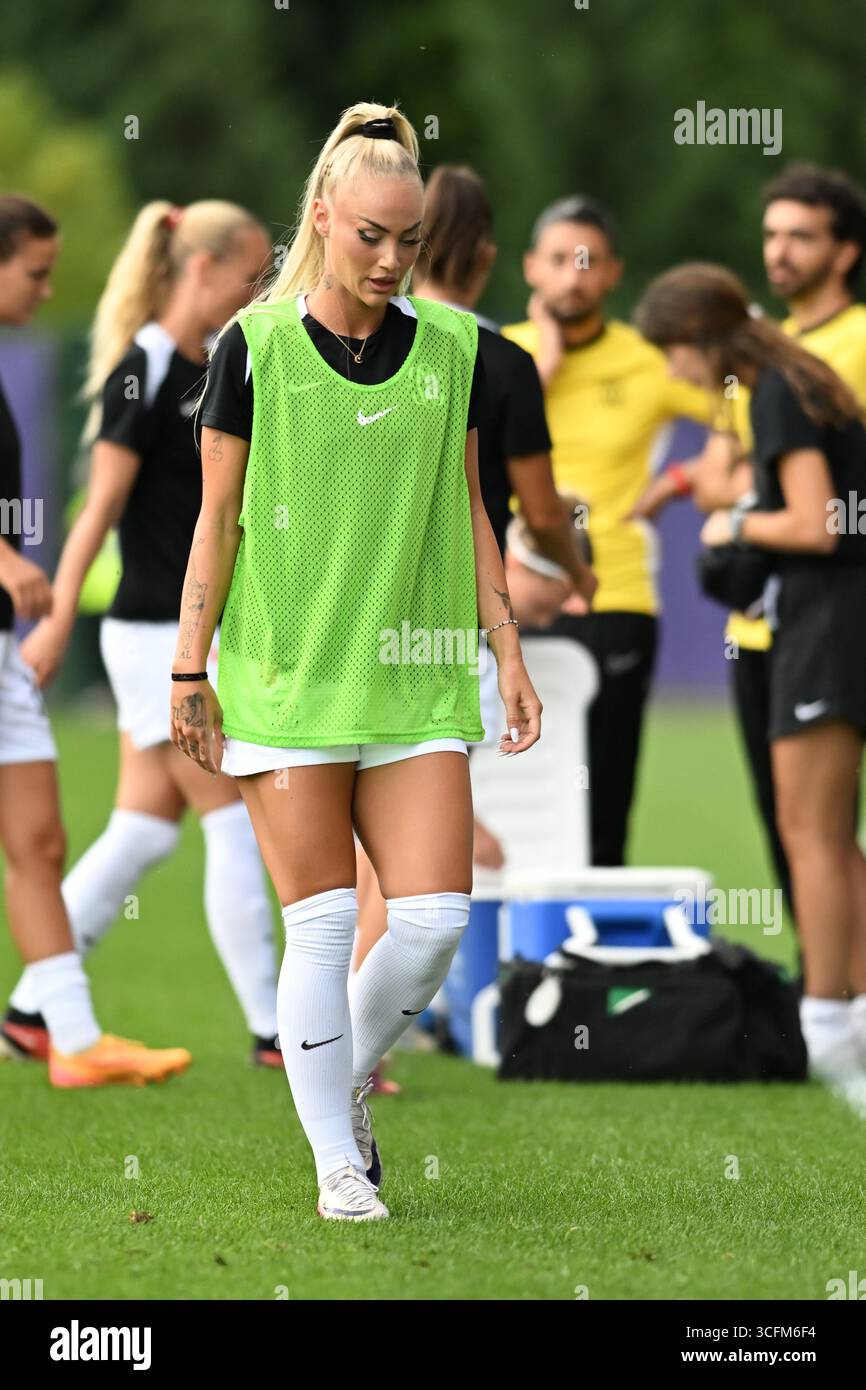 Alisha Lehmann (Como) during Serie A Women's Cup - ACF Fiorentina vs FC ...