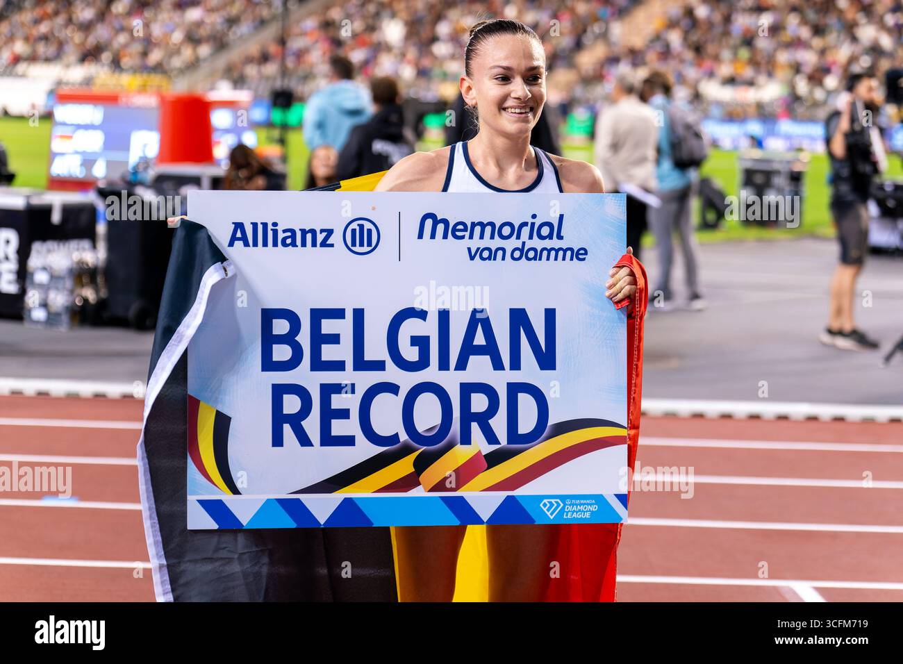 BRUSSELS, BELGIUM - AUGUST 22: Simon VERHERSTRAETEN competing in the ...