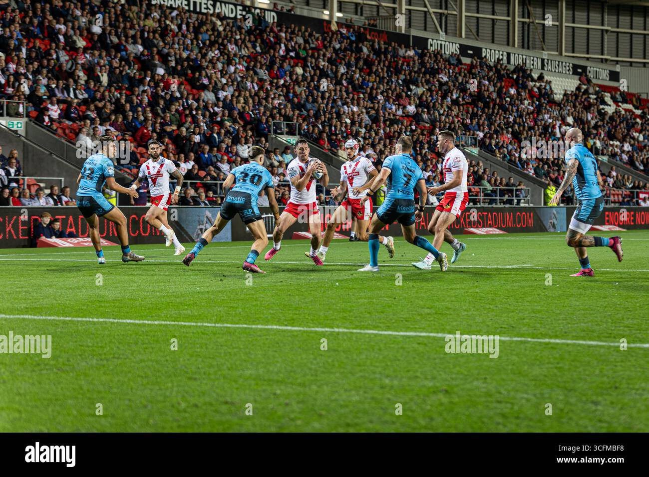 St Helens take on Hull FC in the Betfred Super League Round 23 fixture ...