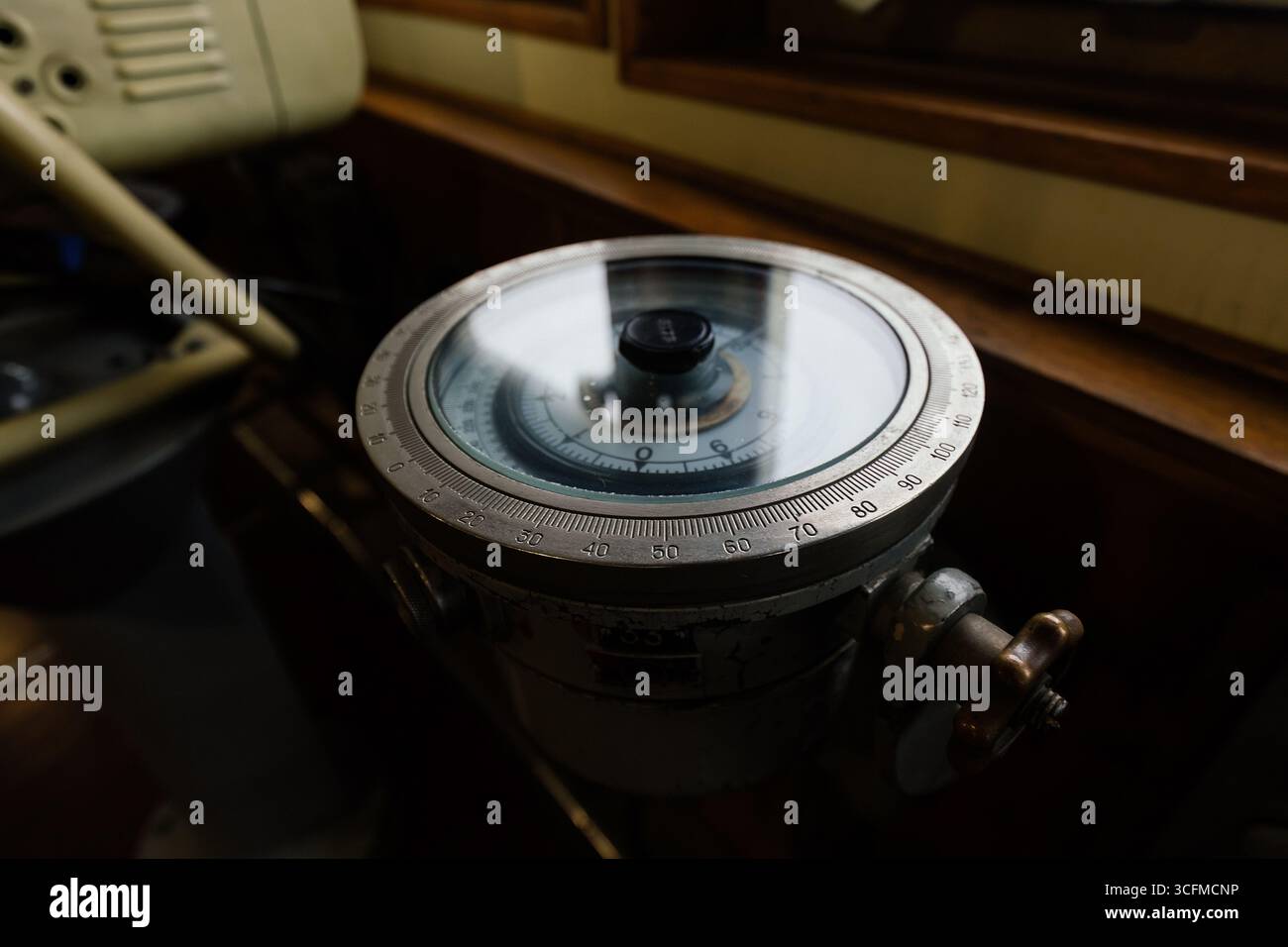 Old compass on ship hi-res stock photography and images - Alamy
