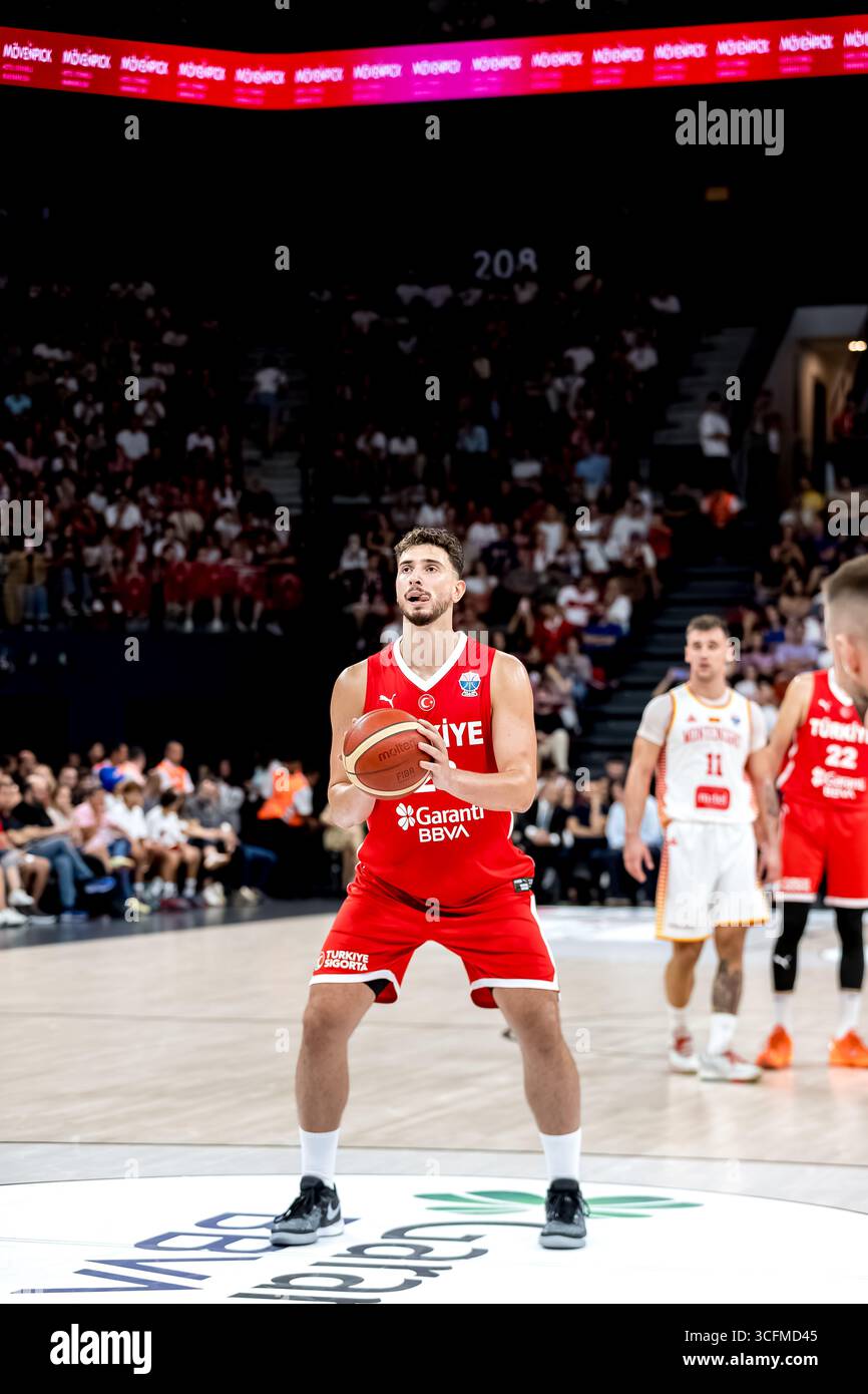 ISTANBUL, TURKEY - August 23, Eurobasket 2025 Preperation match between ...