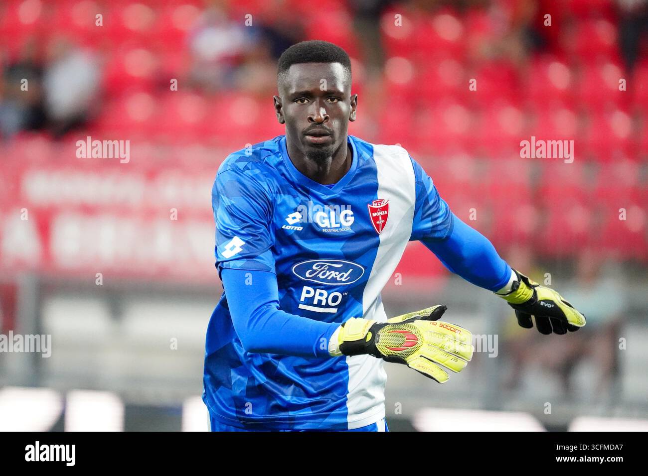 Demba Thiam during the Italian championship Serie B football match ...